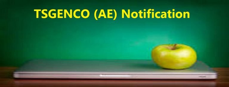 TSGENCO (AE) Notification 2025 Recruitment Vacancy, Apply, Eligibility ...