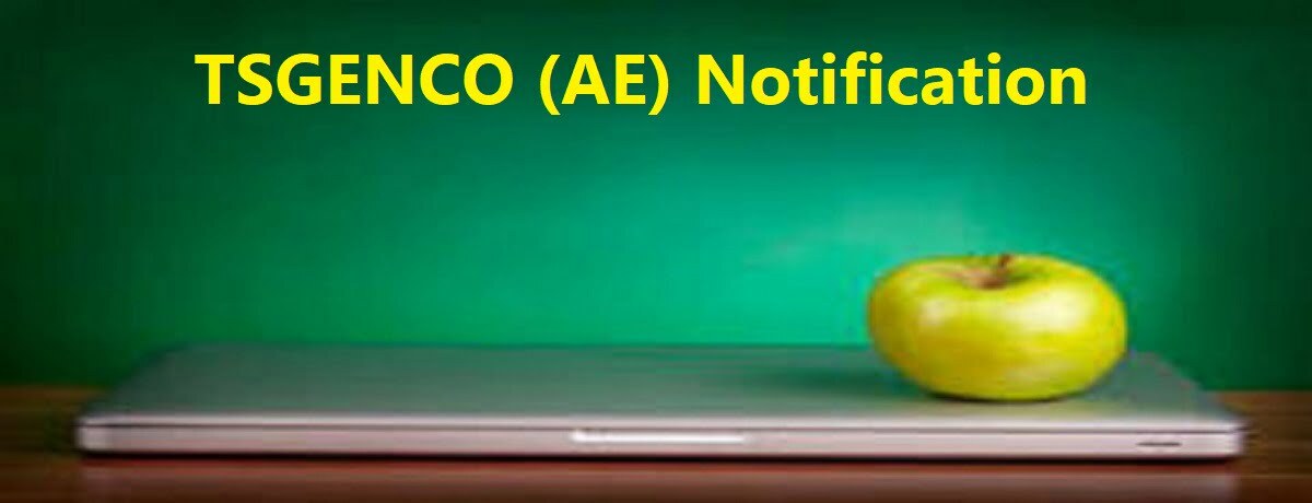 TSGENCO (AE) Notification 2025 Recruitment Vacancy, Apply, Eligibility ...